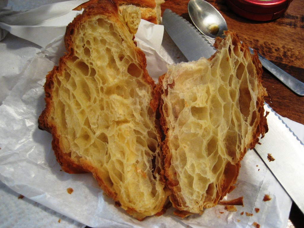 Food on the French Riviera. French baguettes, ravioli, crepes ...